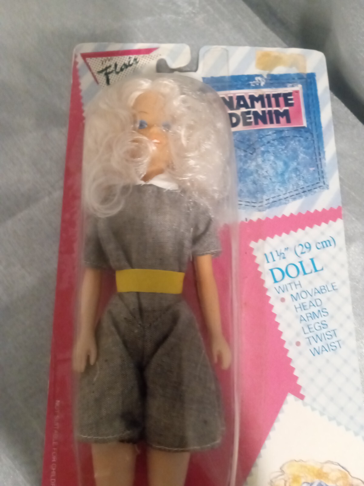 Vintage 70s 80s Ms Flair Dynamite Denim Doll barbie clone 11 1/2” by ...