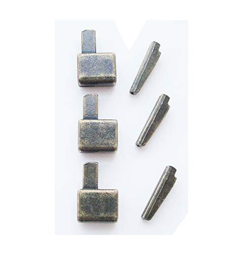 Metal Zipper Retaining Box Insertion Pin Set Separation Zipper Kit ...