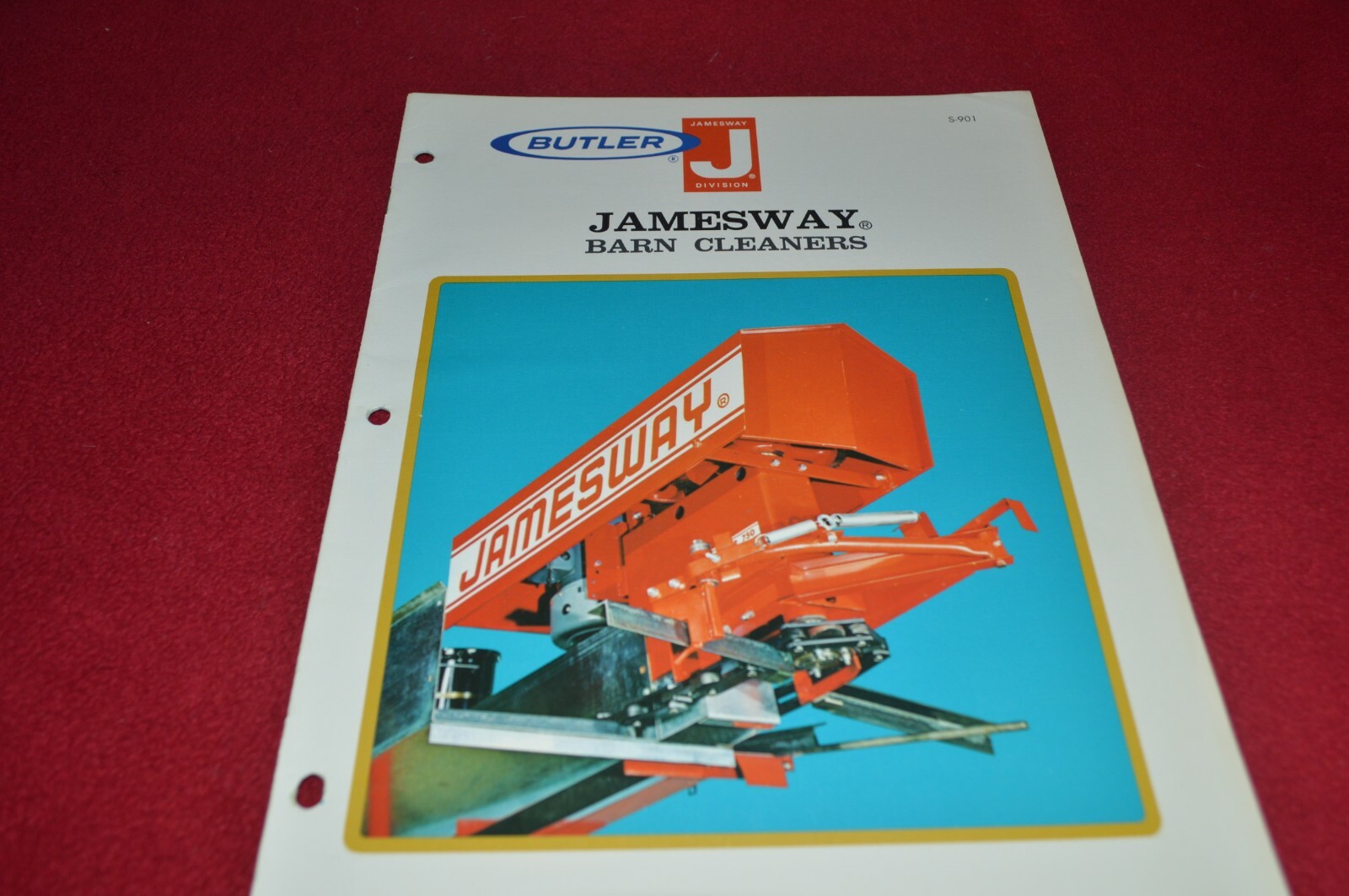 Butler Jamesway Barn Cleaners Dealer's Brochure YABE18 ver2 | eBay