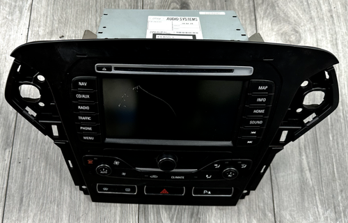 FORD MONDEO MK4 SAT NAV NAVIGATION CD PLAYER RADIO SCRATCHED LCD 2010 ...