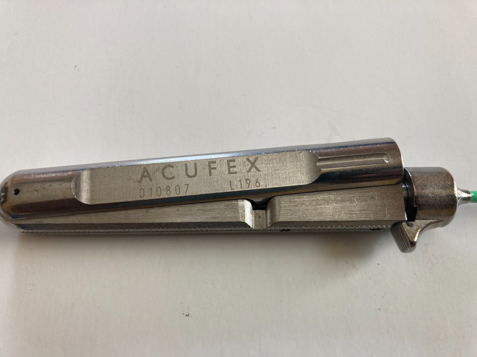 Acufex Serrated Rotary Scissors Cigar Handle Arthroscopy Instrument ...