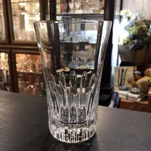 Baccarat BACCARAT rotary highball glass that shows off with its cut ...