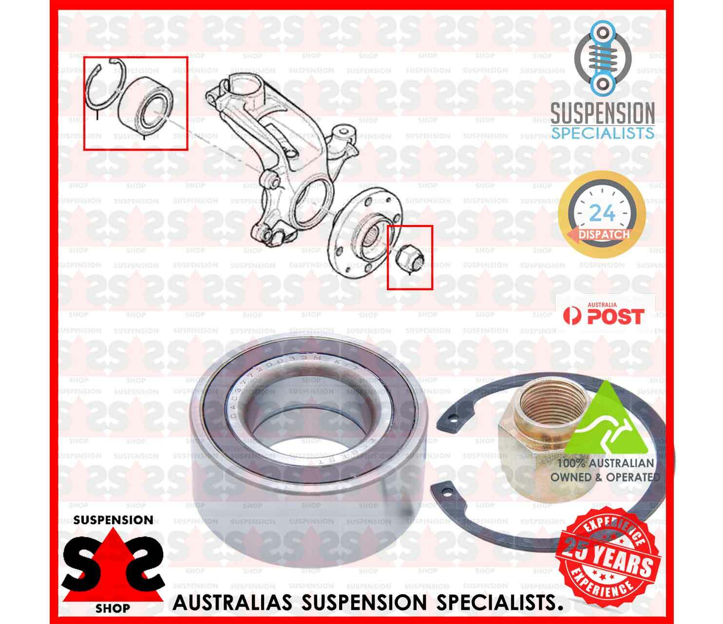 Front Axle Wheel Bearing Kit Suit PEUGEOT 208 I (Ca_, Cc_) 1.6 GTi 208 ...
