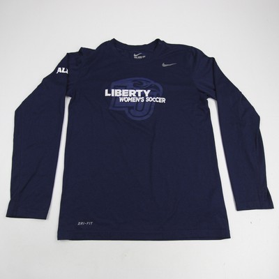 Liberty Flames Nike Nike Tee Long Sleeve Shirt Men's Navy Used | eBay
