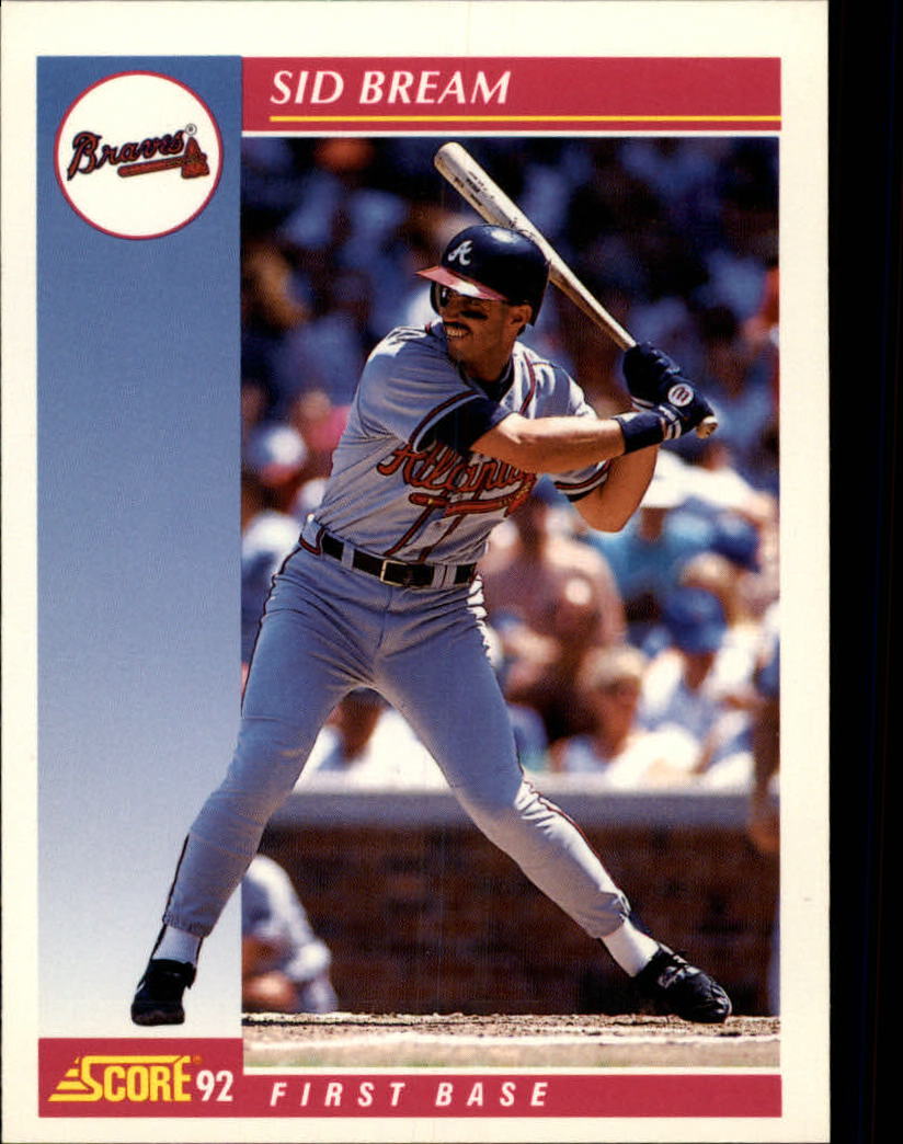 1992 Score - Sid Bream #131 for sale online | eBay