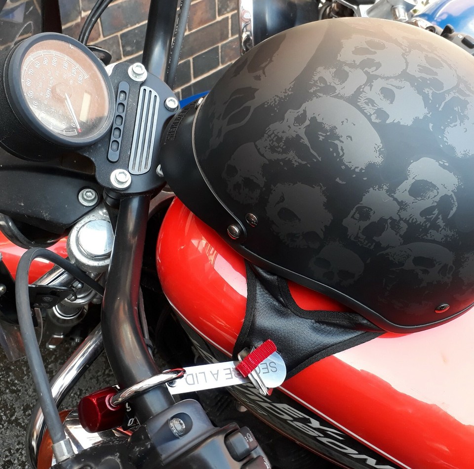 Full face helmet lock quick release buckle fastener motorcycle scooter ...