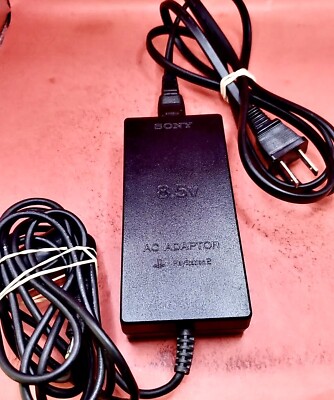 Official OEM Sony Playstation 2 PS2 Slim Power Brick Supply Cord ...