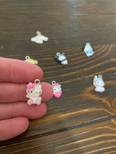 *~7~💕Piece, Hello Kitty & Friends, Resin Charms~ DIY Jewelry Making~ 😀 ...
