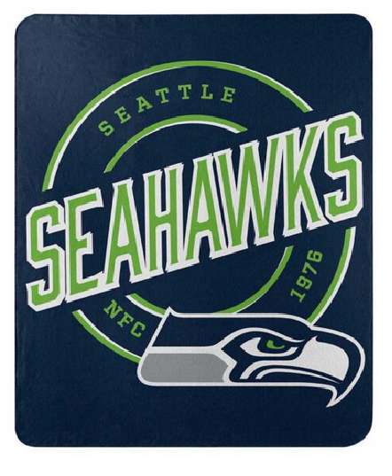 New Northwest NFL Teams New Logo Large Soft Fleece Throw Blanket 50" X ...