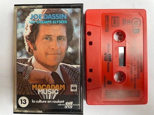 Joe Dassin – macadam music Les Champs Elysées cassette audio tape C53 ...