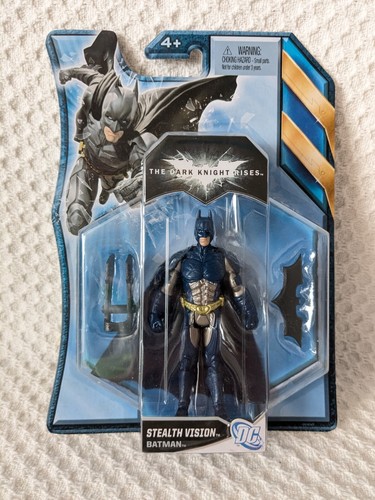 BATMAN STEALTH VISION BLUE Dark Knight Rises 4" Action Figure DC ...