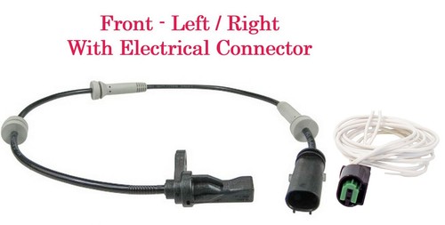 ABS Wheel Speed Sensor Front L/R W/Connector Fits OEM# 34526791224 BMW ...