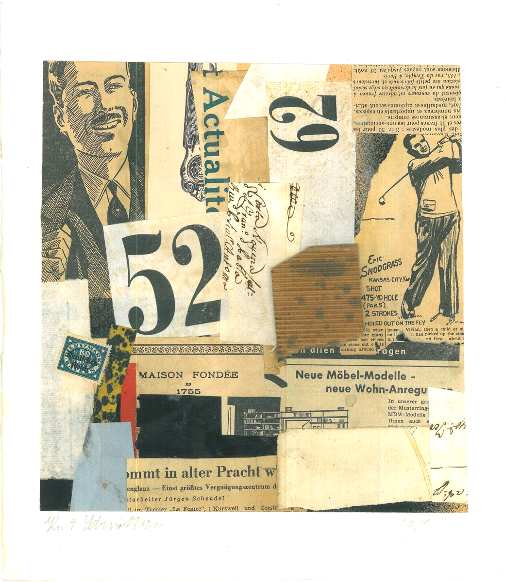 Escultura De Kurt Schwitters