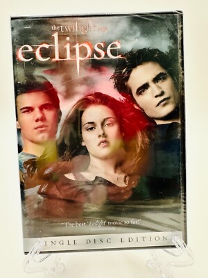 The Twilight Saga Eclipse Single Disc Edition Sealed DVD Kristen ...