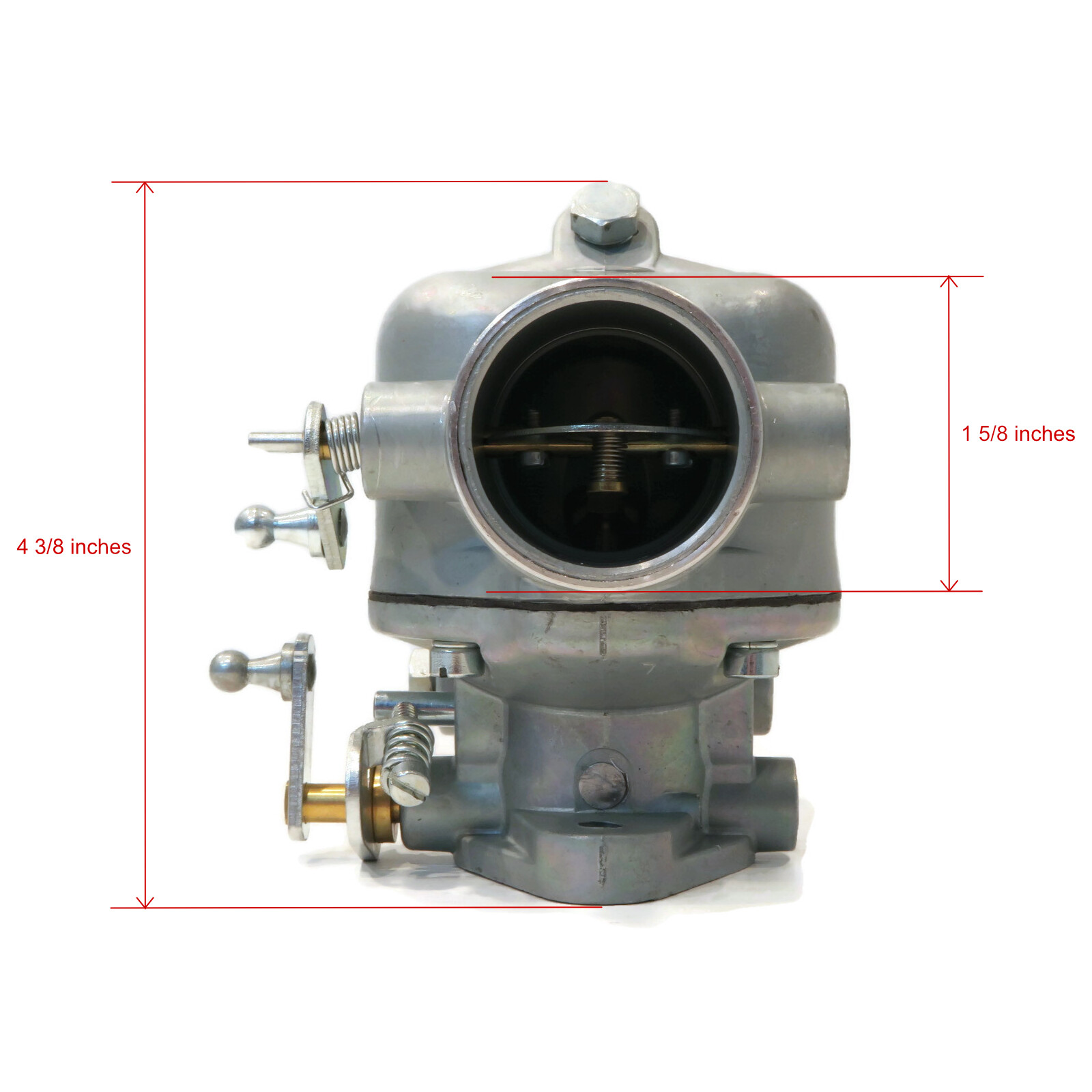 Carburetor Kit with Spark Plugs for Marvel Schebler TSX692, TSX765 ...