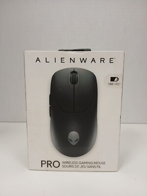 Alienware Pro Wireless Optical Gaming Mouse, Dark Black | eBay