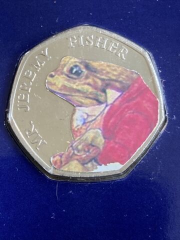 Coin Shop Treasures Beatrix Potter 50p Coins Peter Jemima Full Sets ...