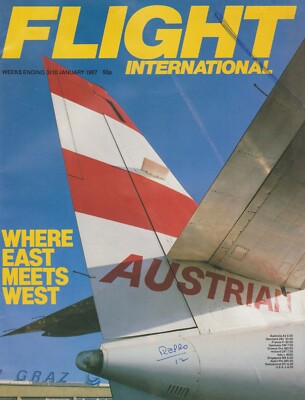 Flight International (10 Jan 1987) Austrian Airlines, BAe 146, Canadair ...