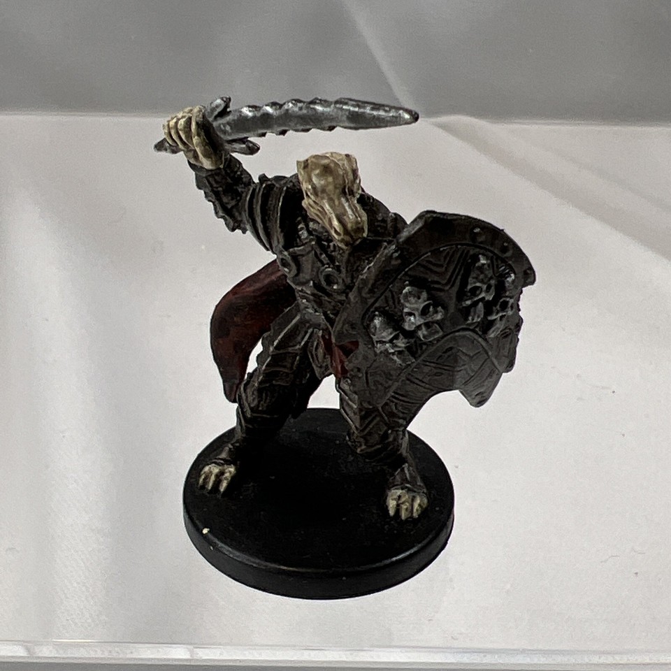 WOTC D&D Mini Savage Encounters Death Knight - Dragonborn Paladin (R ...