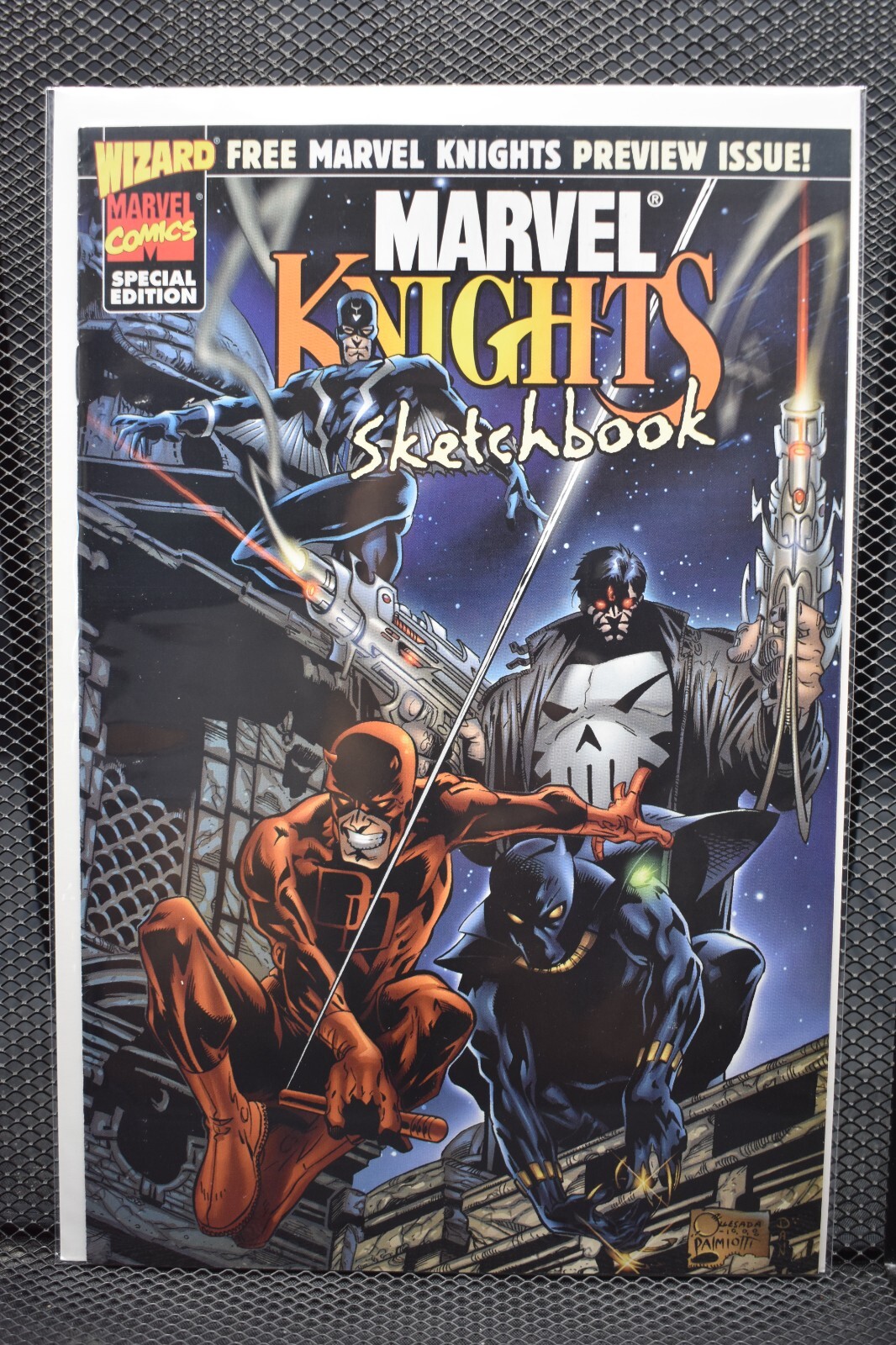 Marvel Knights Wave 2 Special Wizard 1999 Daredevil Punisher Dr Strange ...