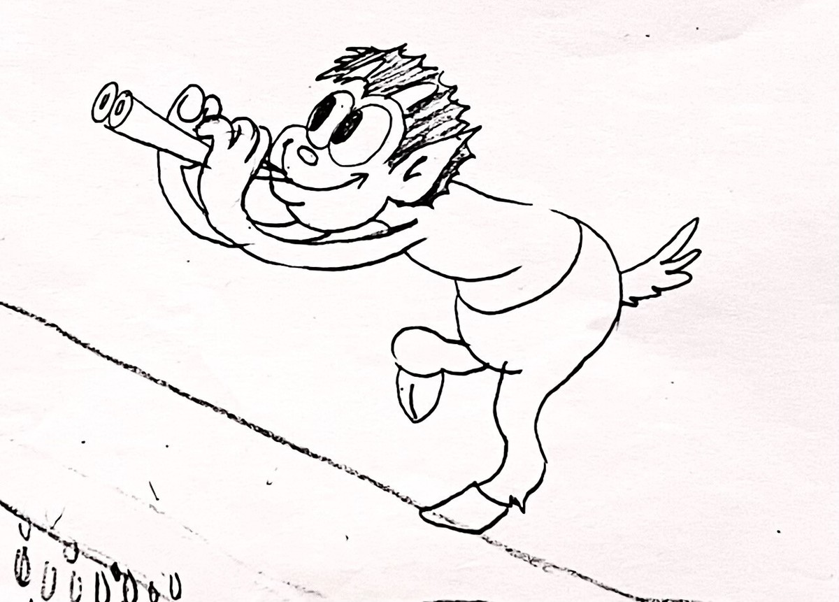 Pan God Coloring Page