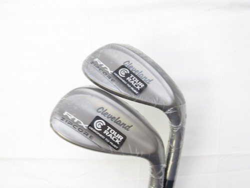 NEW Cleveland RTX ZipCore Wedge Set 56 60 Dynamic Gold Spinner TI Wedge ...