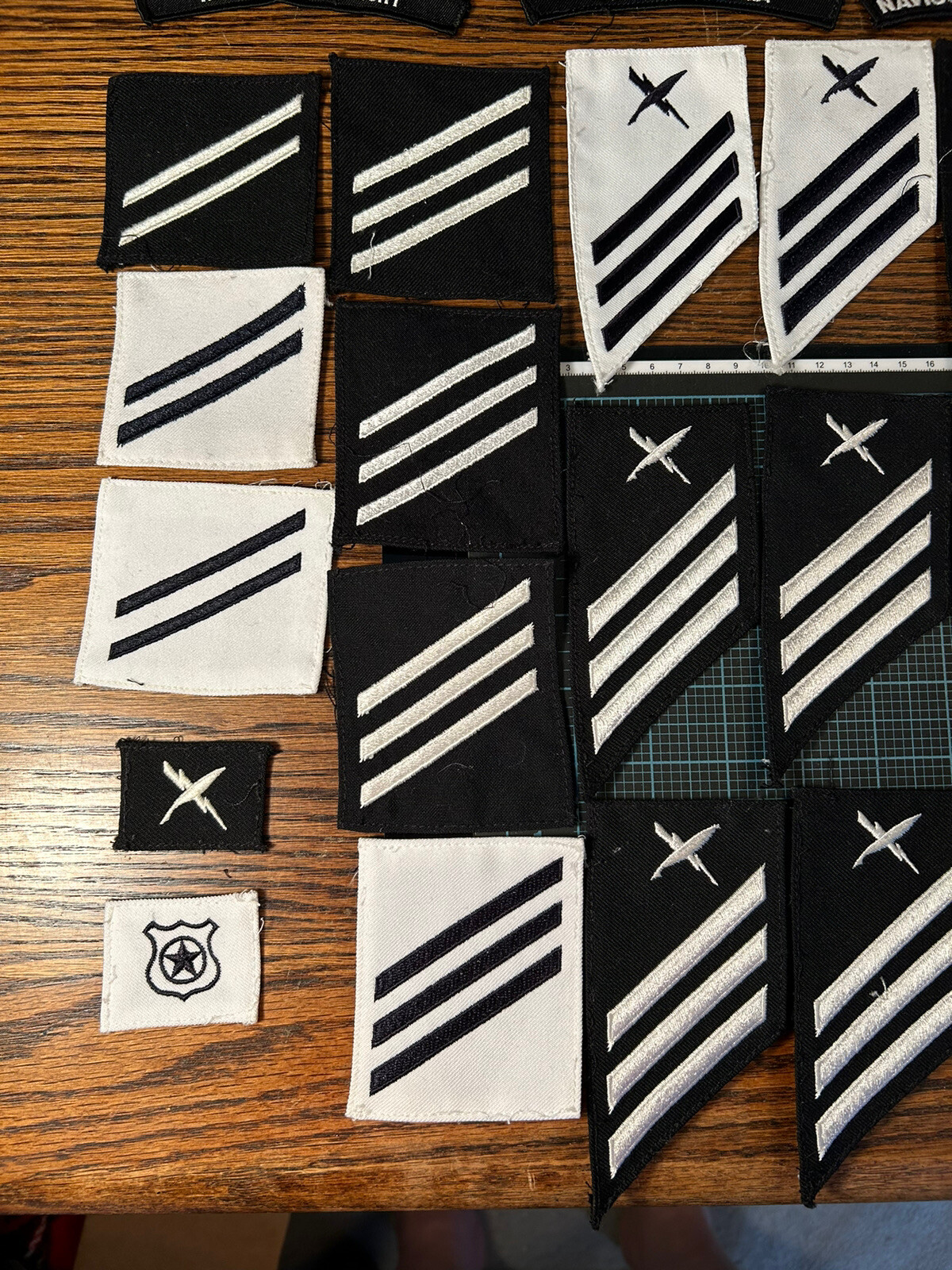 U.S. Navy Rating (Rank) Patches Lot Of 37 Used Military | eBay