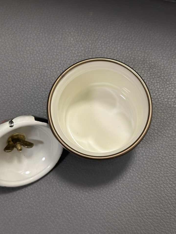 RARE Vintage MacKenzie-Childs Courtly Check Stamp Holder | eBay