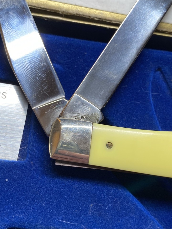 RARE CASE XX LARGE TRAPPER KNIFE 3254 "AMERICAN TRUCKER" | eBay