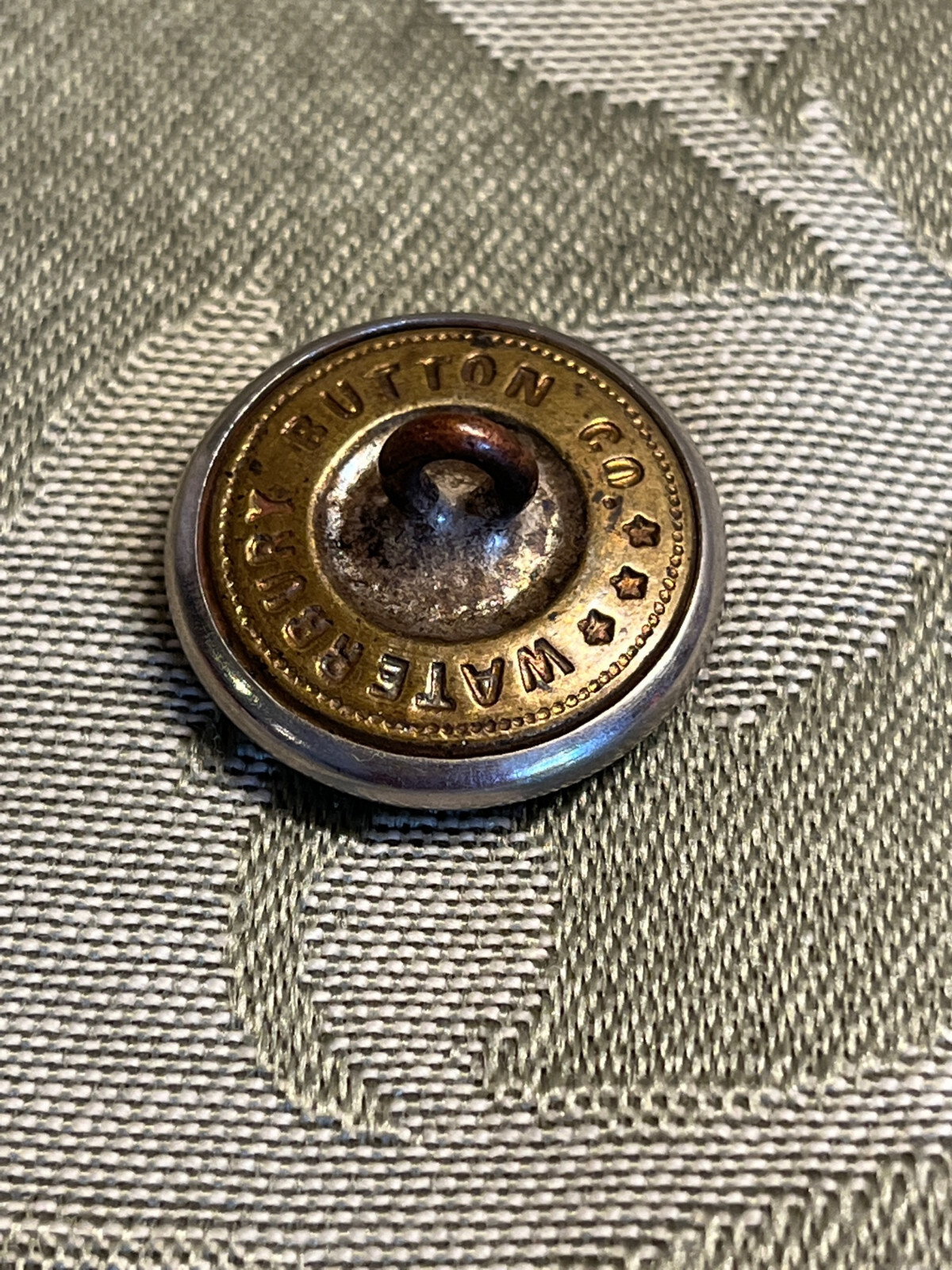 Vintage Railroad Button, Pittsburgh & Lake Erie, Waterbury Co., Nice ...