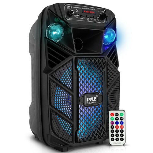 Pyle 300W Rechargeable Outdoor Bluetooth Speaker Portable PA System | eBay