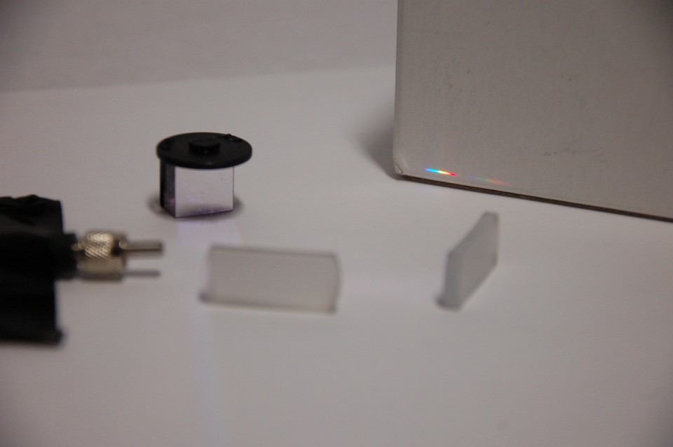 BUILD YOUR OWN SPECTROMETER W/ OCEAN OPTICS PARTS - GRATING & MIRRORS ...