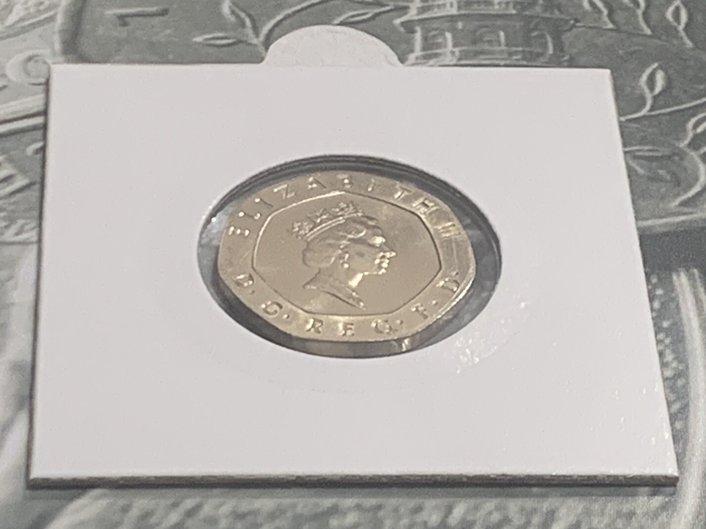 1990 Tudor Rose 20p Brilliant Uncirculated Coin UK Twenty Pence BUNC ...