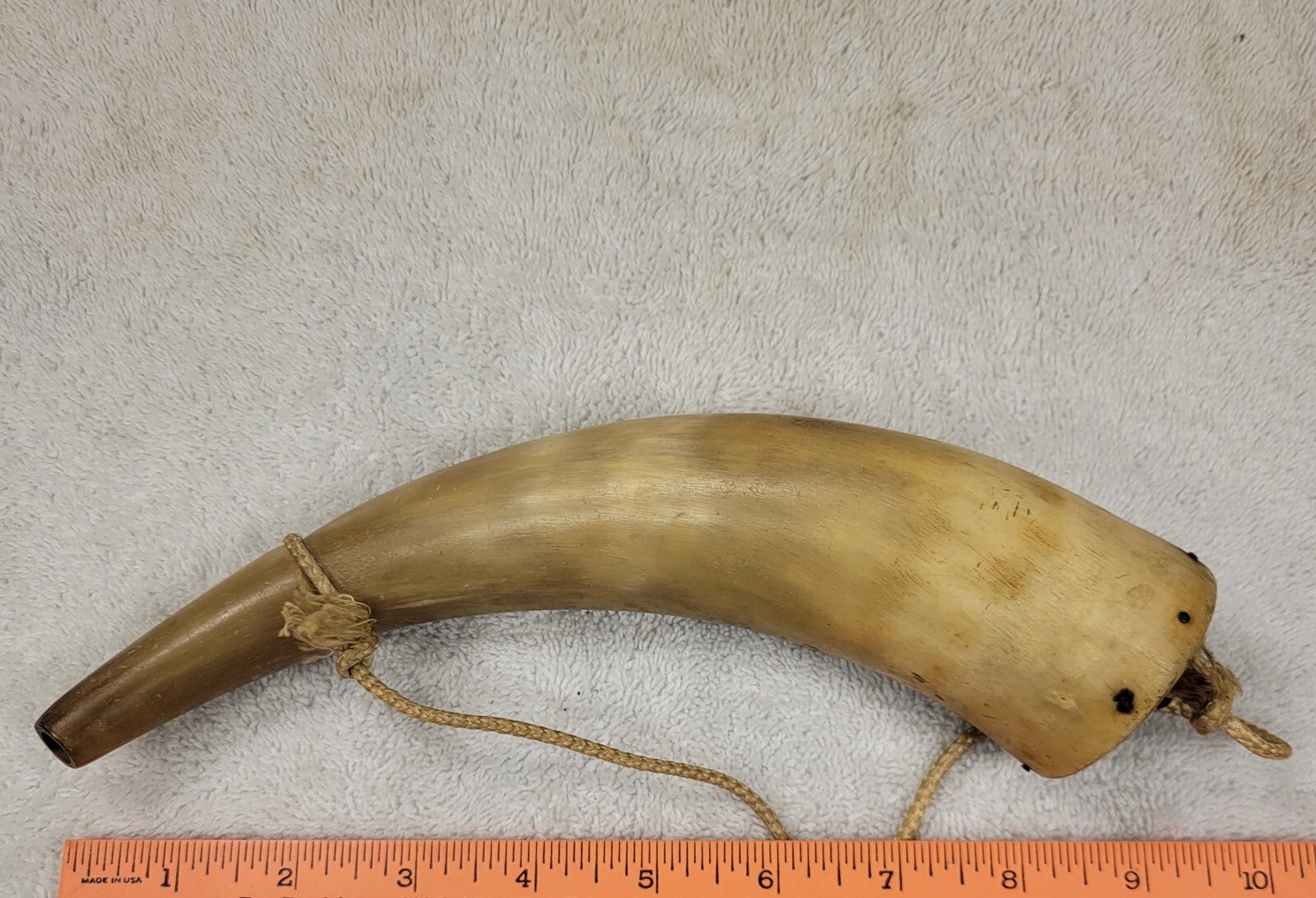 Vintage Powder Horn Musket Muzzle Load Hunting Gun Rifle | eBay