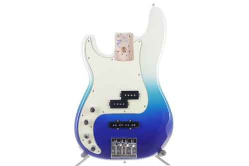 Fender Left Handed PJ Precision Bass Body Player Plus Belair Blue Fully ...