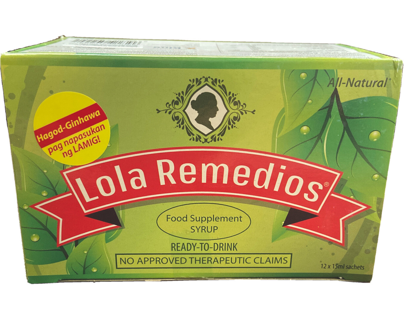 Lola Remedios NaturalFood Supplement, 15ml X 12 Sachets FREE SHIPPING ...