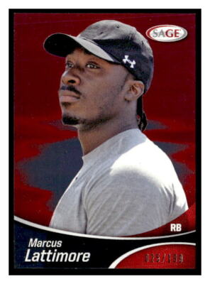 2013 SAGE #SP29 Marcus Lattimore #/199 | eBay