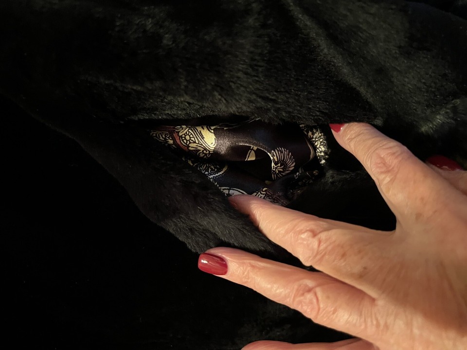 Sheared Faux Mink And Sheared Chinchilla Coat Size M | eBay