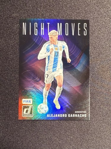 ALEJANDRO GARNACHO Night Moves Donruss 2024 25 Argentina Case Hit SSP ...