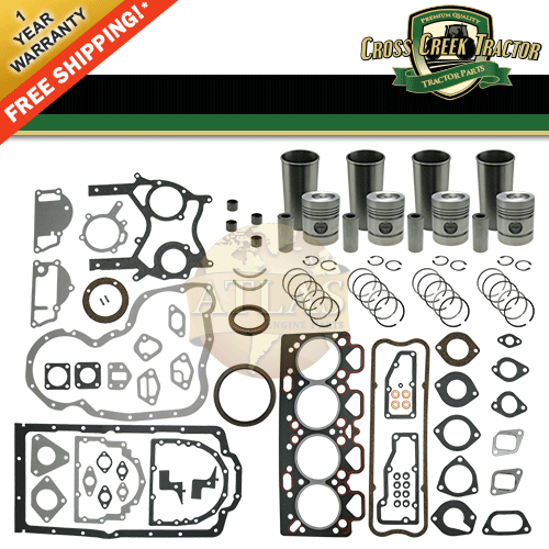 EOKMFAD4236A Tractor Engine Overhaul Kit for Massey Ferguson 175 180 ...