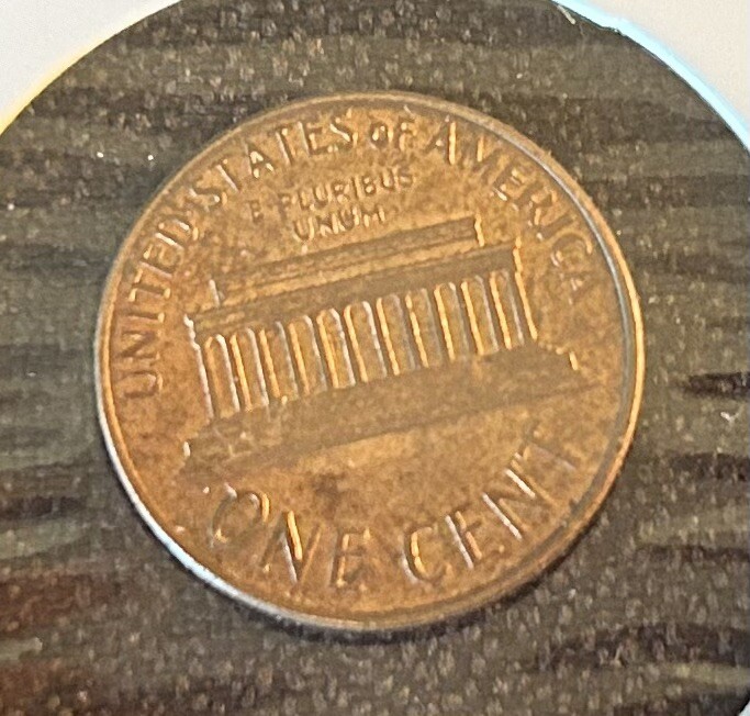 1968 S Penny *VERY RARE* with Top Rim Error, L In The Rim, Coin In ...