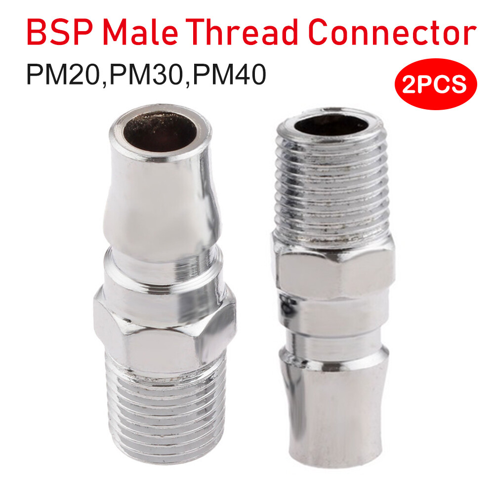 Quick Connect Air Line Connections LE LEMATEC Air Tool Fittings; 1/4