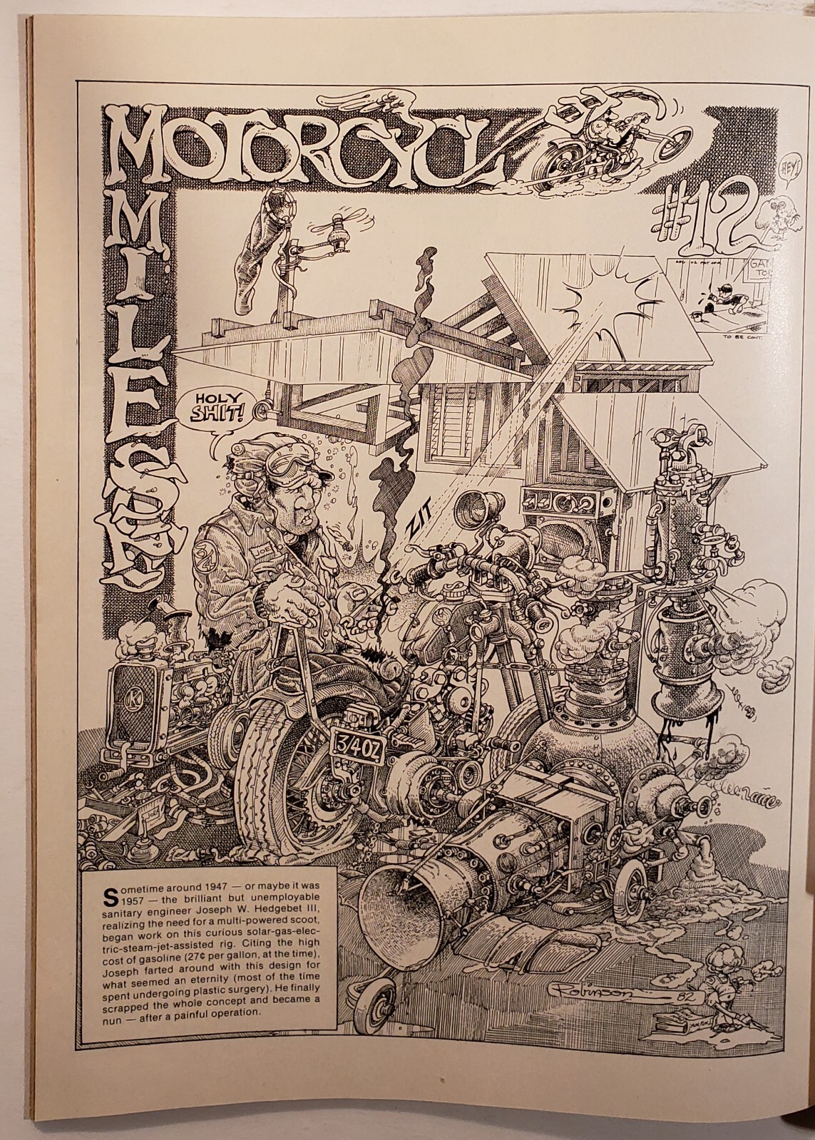 Easyriders Magazine June 1983 Speedway Choppers David Mann Centerfold ...