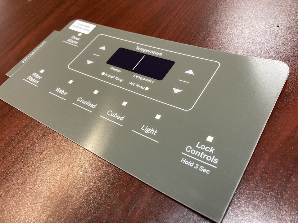 GE Refrigerator Interface, Overlay only, for WR55X34887/ WR55X35745 ...