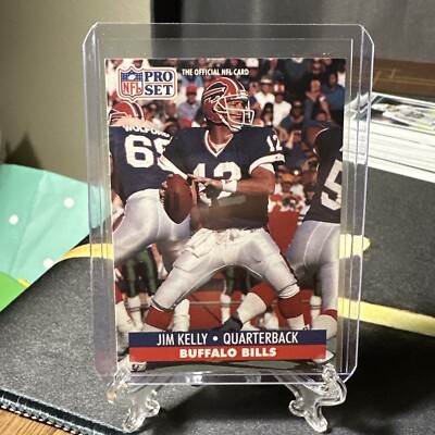 1991 PRO SET MOBIL FACT #78 JIM KELLY (BUFFALO BILLS) FOOTBALL CARD | eBay