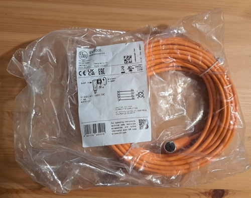 LOT of 3 - IFM EVT005 POWER AND FEEDBACK CABLE ASSEMBLY ...