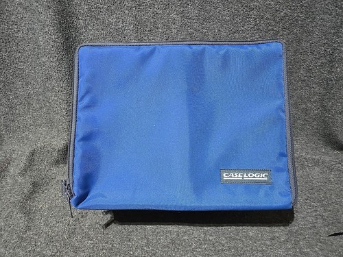 Vintage Case Logic 30 CD Compact Disc Case Carry Bag Soft Side Teal ...
