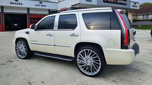 (Set-4) Eclipse EC105 26x9.5 6x139.7/6x5.5 25mm Chrome Wheels Rims 26 ...