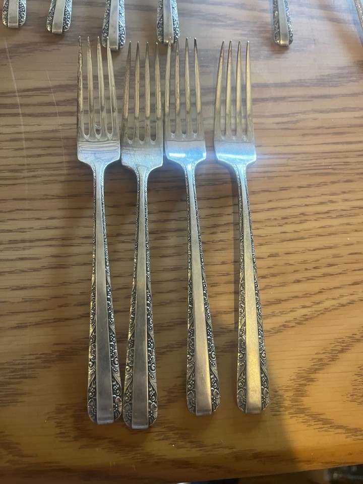 Towle Sterling Silver 21pc Candlelight Flatware-606 G Plus Sterling ...