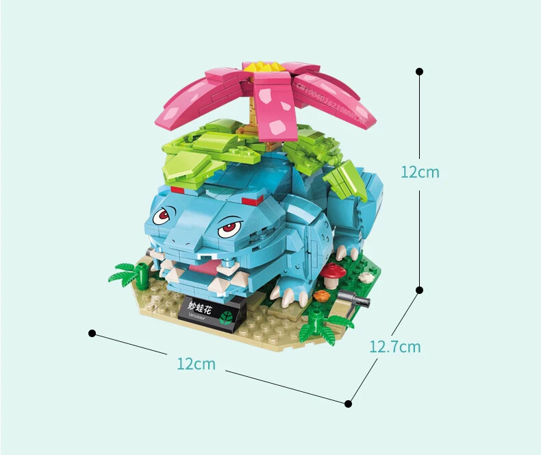 Pokémon Building Blocks Set: Charizard, Gyarados, Mewtwo, Venusaur ...
